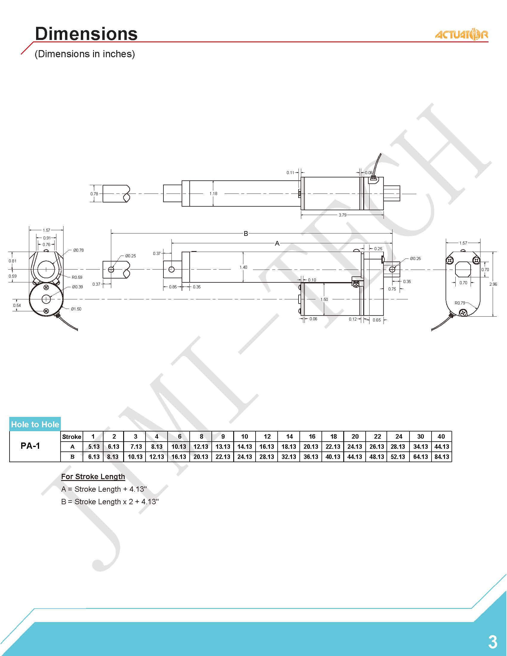 linear actuators cheap can be waterproof with low price